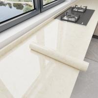 China 60cm*10m Roll Marble Stick And Peel Wallpaper For Kitchen Bedroom for sale