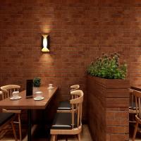 China 3D Brick Wall Stickers Wallpaper Waterproof Self Adhesive Pvc Brick Wallpaper for sale
