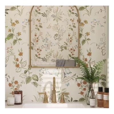 China Vinyl Flower Peel And Stick Wallpaper 0.6m Floral Adhesive Contact Paper for sale
