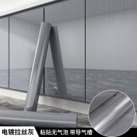 China Transform Your Home with Self Adhesive Gold Stainless Steel Contact Paper Rust Resistant and Waterproof Features for sale