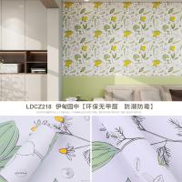 China Eco-friendly Wallpaper Removable Wallpaper Interior Decoration Floral Peel And Stick Wallpaper for sale