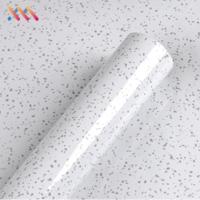 China Decorative PVC Vinyl Marble Wallpaper Oil Proof Marble Effect Bathroom Wallpaper for sale