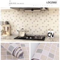 China Self Aid Restroom Decor Art Self Adhesive Mosaic Tile Wallpaper Sticker for sale