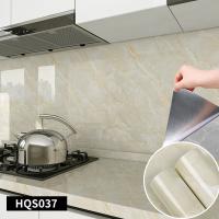 China Glossy Grey Marble Effect Wallpaper 60cm Removable Wallpaper Marble Look for sale