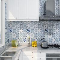 China ECO-Friendly Tile Mosaic Sticker Self Adhesive Wall Decor Vinyl Tile Sticker for Bathroom for sale