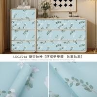 China Self Adhesive Vintage Floral Wallpaper Shelf Liner for Dresser Drawers Cabinet Waterproof and Modern 3D Flower Design for sale