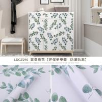 China Self Adhesive Vintage Floral Wallpaper Shelf Liner for Dresser Drawers Cabinet Waterproof and Modern 3D Flower Design for sale