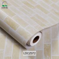 China Workshop Retro 3D Grey Brick Wallpaper 0.17mm-0.30mm Thickness for sale