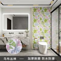 China Flower Design Self-adhesive Vinyl Wallpaper for Waterproof Bathroom Interior Refurbishment for sale