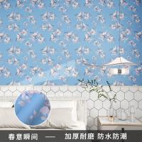 China 61cm/122cm Width Waterproof Peel Stick Vinyl 3D Wall Paper Roll Natural Flower Mural Wallpaper Sticker for Home Decoration for sale