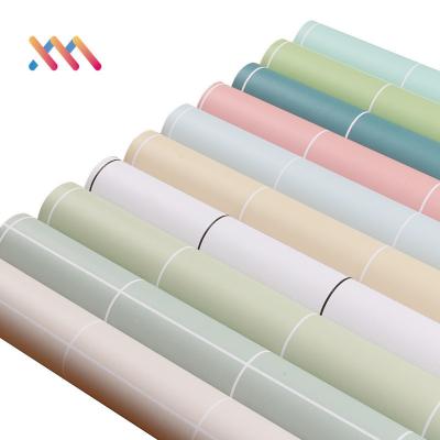 China Washable pvc wallpaper bathroom decoration wall covering 3d adhesive wallpaper for sale