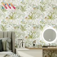 China Self Adhesive Waterproof 3D Natural Flower Wallpaper for Easy Installation on Any Smooth and Clean Surfaces for sale