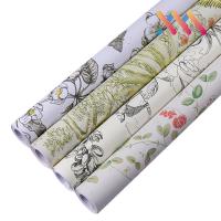 China Self Adhesive Waterproof 3D Natural Flower Wallpaper for Easy Installation on Any Smooth and Clean Surfaces for sale