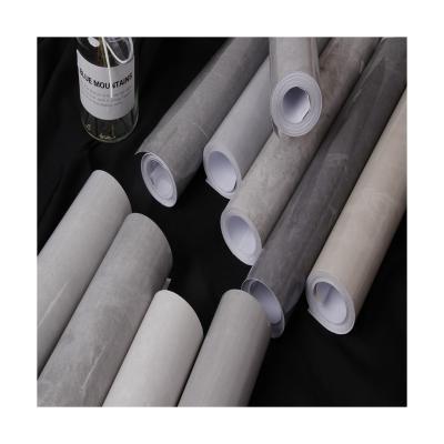 China 122cm Width Kitchen and Bathroom Wall Covering Marble Wallpaper with Geometric Pattern Waterproof for sale