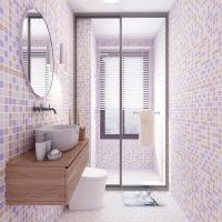 China Wallpaper Rolls Tiles Design Wallpaper Self Adhesive Wallpaper 3D Bathroom Decoration for sale