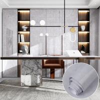 China DIY Dark Grey Marble Effect Wallpaper 50m Marble Look Wallpaper for sale