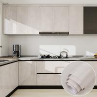 China DIY Dark Grey Marble Effect Wallpaper 50m Marble Look Wallpaper for sale