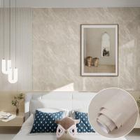 China Waterproof 3D Marble Effect Wallpaper Grey 50m Wallpaper That Looks Like Marble for sale