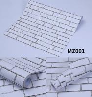 China Modern 3D Faux Brick Wallpaper Interior 3D Brick Wallpaper Living Room 10m Roll for sale