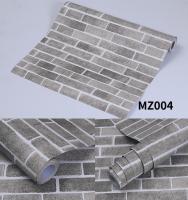 China Modern 3D Faux Brick Wallpaper Interior 3D Brick Wallpaper Living Room 10m Roll for sale