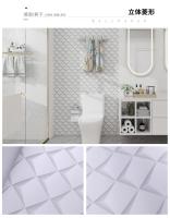 China PVC Self Adhesive Waterproof Oil Proof Moisture Proof Natural Mural Wallpaper for Modern Bedroom Bathroom Transformation for sale