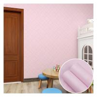 China Customizable Grey Embossed Wallpaper 3D Embossed Peel And Stick Wallpaper for sale