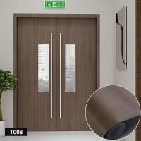 China PVC Removable Wallpaper Wood Grain 1.22M*50M Brown Wood Grain Wallpaper for sale