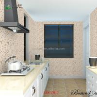 China Water-proof Self-adhesive Vinyl Wallpaper for Kitchen/Bathroom Decoration Wallpaper Sticker for sale