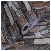 China Width 122cm 60cm 3D Washable Wallpaper Moisture Proof 3D Brick Wallpaper Sticker for sale