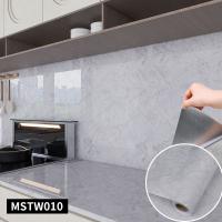China Geometric Pattern Kitchen Oilproof Wall Sticker Aluminum Foil Self Adhesive Wall Paper for Interiors Homes/Furniture for sale
