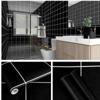 China Ceramic Tile Brick Design Waterproof Wallpaper for Kitchen 3D PVC Self Adhesive Tile Wall Sticker for sale