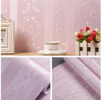 China Moisture Proof Gold Embossed Wallpaper 10 Meter Embossed Peel And Stick Wallpaper for sale