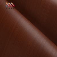 China Wood Grain PVC Lamination Film for Furniture Wall Floor Protection 122cm Width * 50m for sale