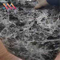 China Customized Length Heat Resistant Marble Self Adhesive PVC Wallpaper for Kitchen Renovation for sale