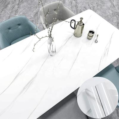 China Marble Pattern PVC Sheet 3D Wallpaper for Home Decoration in Interiors Homes for sale