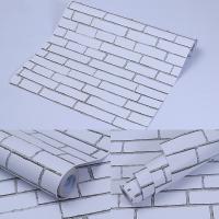 China 3d Brick Wallpaper PVC Vinyl Adhesive Wall Paper Wall Stickers Fashionable Design for sale