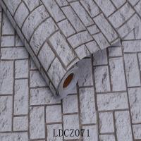 China 3d Brick Wallpaper PVC Vinyl Adhesive Wall Paper Wall Stickers Fashionable Design for sale