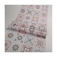 China Water-Proof Self Adhesive 3D Floor Wall Decoration Paper Moisture-Proof Wallpaper Sticker for sale