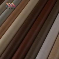 China Heat Insulation Wood Grain Wallpaper Geometric Wood Effect Wall Paper for sale