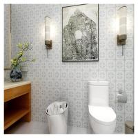 China Soundproof Home Decor Washable Wallpaper for Bathroom and Kitchen Tile Easy to Install for sale