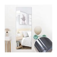 China Interiors Home Decor Striped Plaid Silver Mirror Sticker for a Contemporary Look for sale