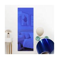 China Interiors Home Decor Striped Plaid Silver Mirror Sticker for a Contemporary Look for sale
