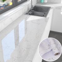 China 0.6*100m Roll Size PVC Marble Sheet Peel and Stick Wallpaper Enhance Your Entertainment Experience for sale