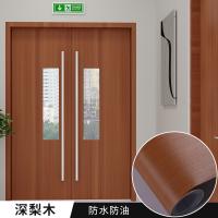 China 122cm Width Dark Wood Grain Wallpaper 50m Vinyl Wallpaper Wood Grain Heat Resistant for sale