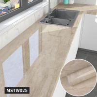 China 0.6*100m Roll Size PVC Marble Sheet Peel and Stick Wallpaper Enhance Your Entertainment Experience for sale