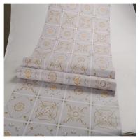 China Waterproof Adhesive Backed Vinyl Wallpaper for Interior Decoration 3D Wall Coating for sale