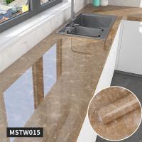 China Modern Design Anti-Static Marble Sticker Self Adhesive PVC Wallpaper 3D Wall Panel Easy to Maintain for sale