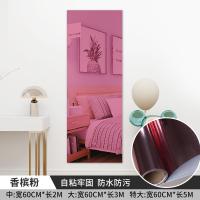 China Unbroken Peel And Stick Privacy Film PET Self Adhesive Mirror Wallpaper Moisture Proof for sale