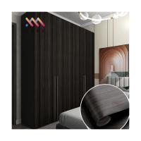China 2ft Width Furniture Films Wood Grain Vinyl Wall Covering Wallpaper Roll for Contemporary Home Decoration for sale