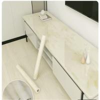 China Waterproof Oil Proof Marble Wallpaper for Desk Top Cover Decoration or Renovation Classic Peel Stick Vinyl Wallpapers for sale